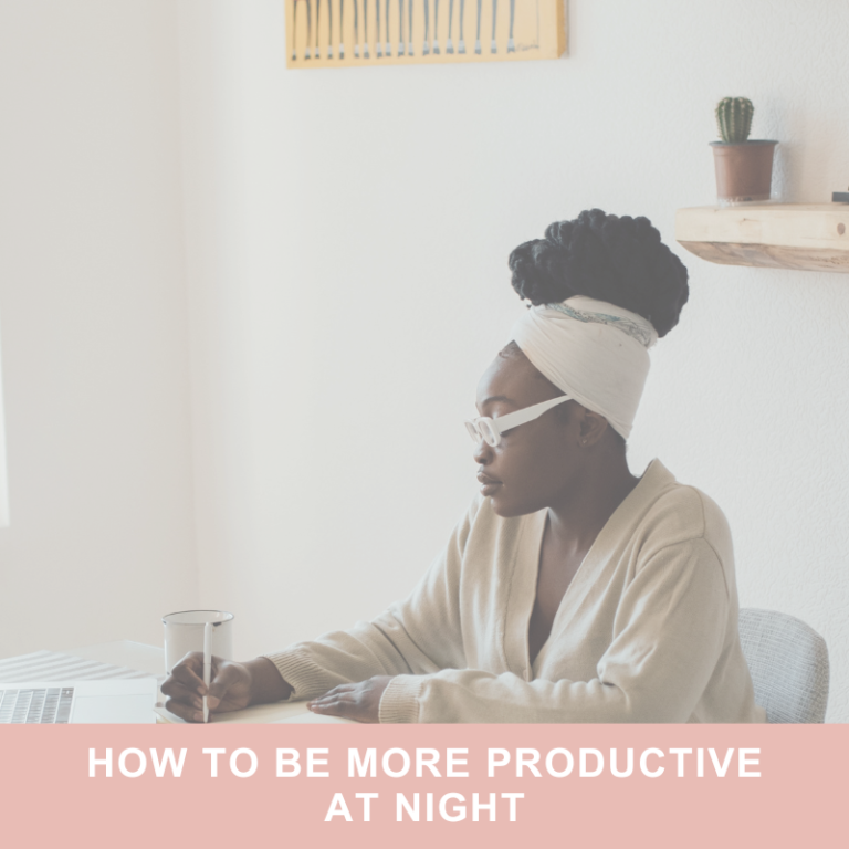 Productive Morning Routine