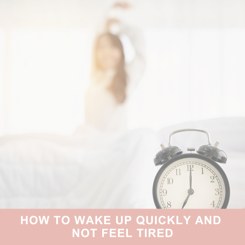 How to Get Up Fast in the Morning